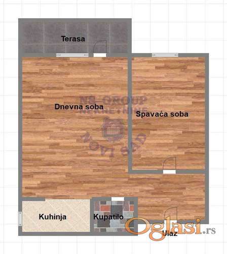 Odličan dvosoban stan u Vrdniku