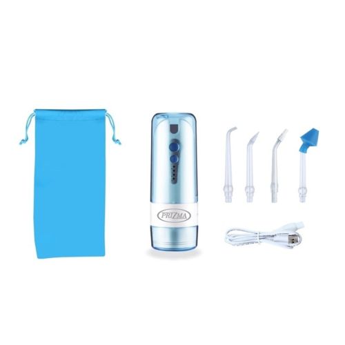 PRIZMA DENTAL JET TRAVEL BEŽIČNI ORALNI TUŠ SA 4 NASTAVKA