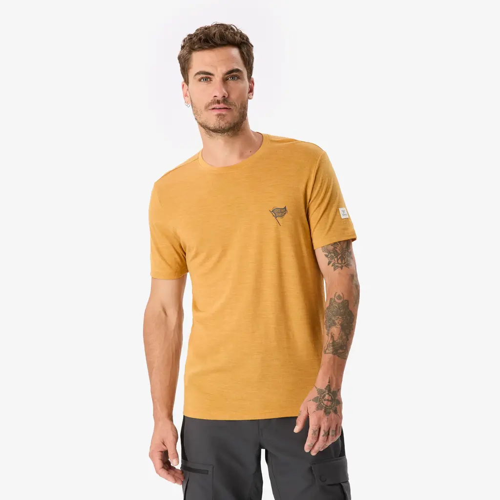 Muška majica za planinarenje Merino Fresh