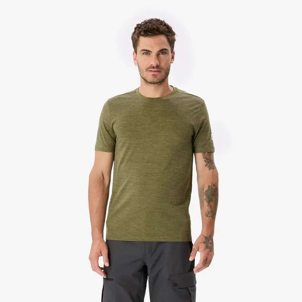 Muška majica za planinarenje Merino Fresh