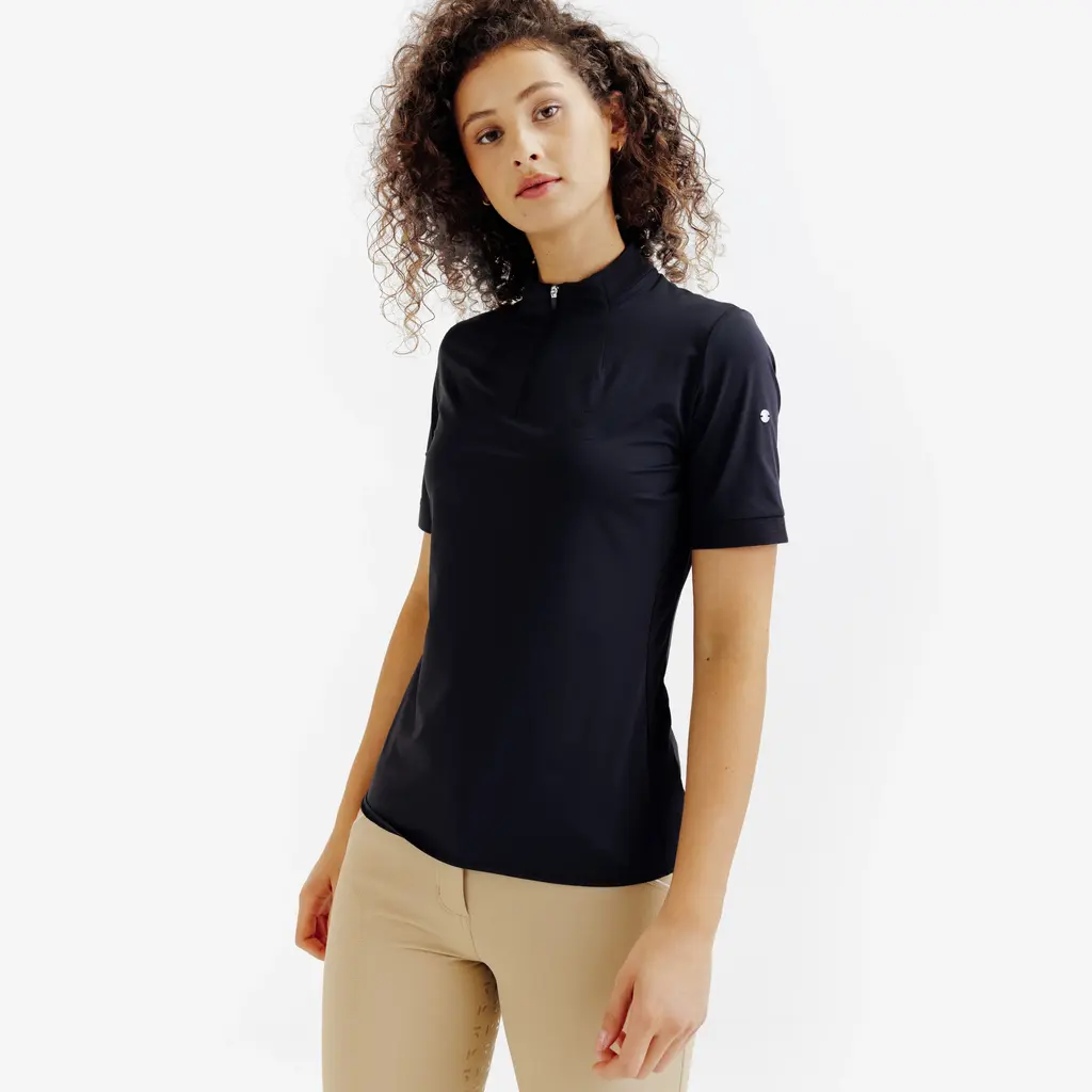 Ženska polo majica za jahanje Heritage
