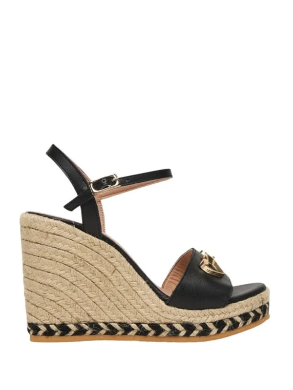 Love Moschino - Kožne ženske sandale