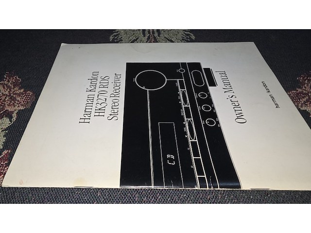 Harman Kardon HK3270 RDS , uputstvo