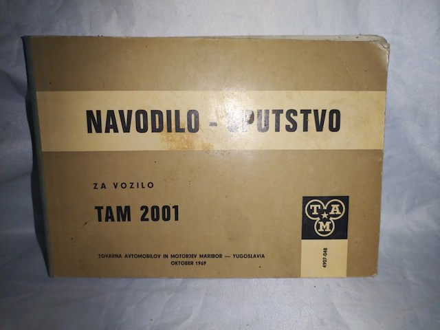 Uputstvo za TAM 2001