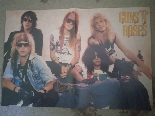Guns n roses - Bravo poster