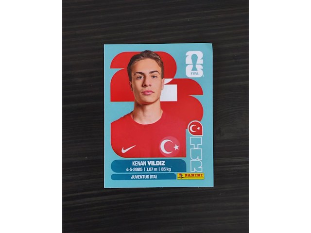 Panini FIFA 2026 USA TUR 20