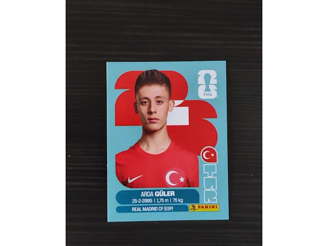 Panini FIFA 2026 USA TUR 14