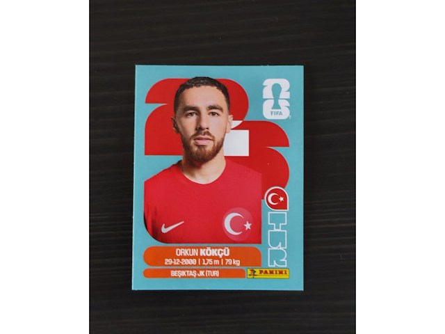 Panini FIFA 2026 USA TUR 12
