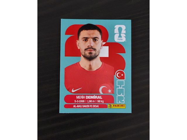 Panini FIFA 2026 USA TUR 07