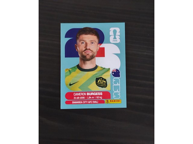 Panini FIFA 2026 USA AUS 08