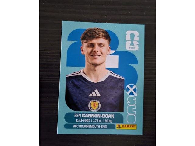 Panini FIFA 2026 USA SCO 20