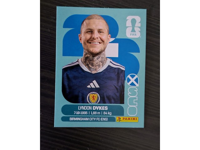 Panini FIFA 2026 USA SCO 18