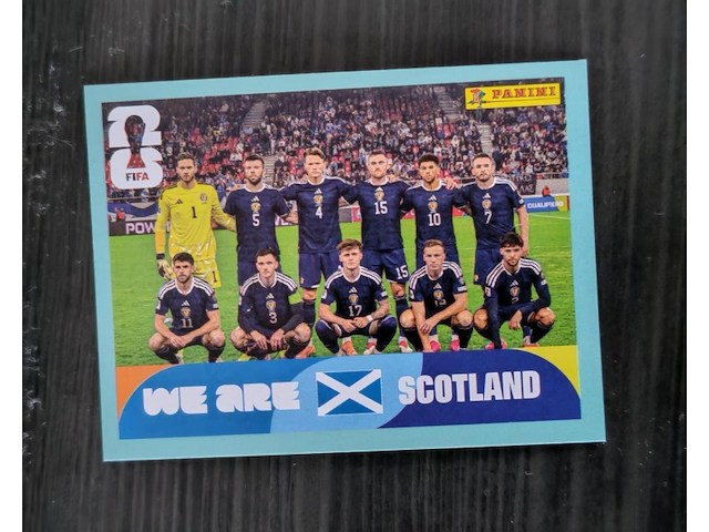 Panini FIFA 2026 USA SCO 13