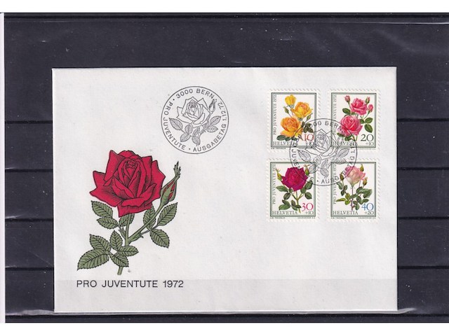 Švajcarska FDC 1972