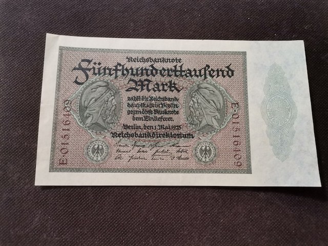 GERMANY 500.000 MARK 1923 ( 4 )