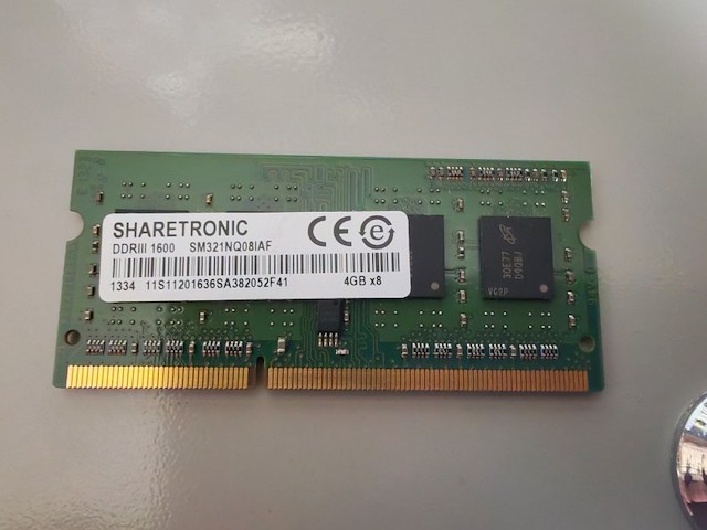 Ddr3 4Gb1600hz