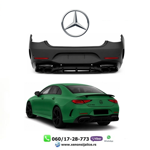 MERCEDES CLS C257 18-24 BODY KIT AMG GT63 ZADNJI