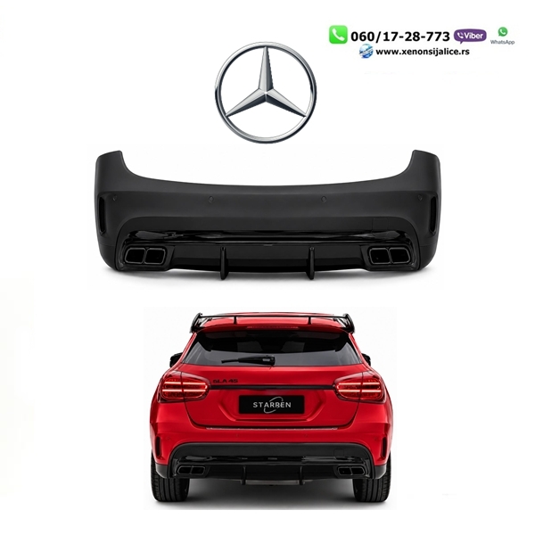 MERCEDES GLA X156 14-19 BODY KIT AMG ZADNJI