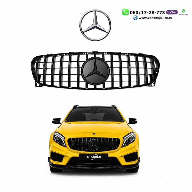 MERCEDES GLA X156 16-19 MASKA AMG/GT