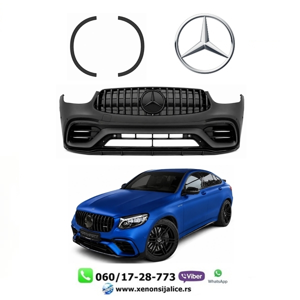 MERCEDES GLC C253 COUPE 15-20 BODY KIT AMG PREDNJI