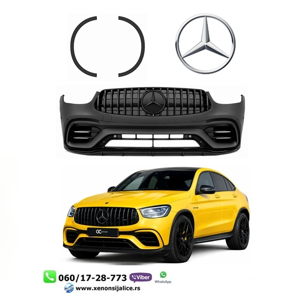 MERCEDES GLC C253 COUPE 20-22 BODY KIT AMG PREDNJI