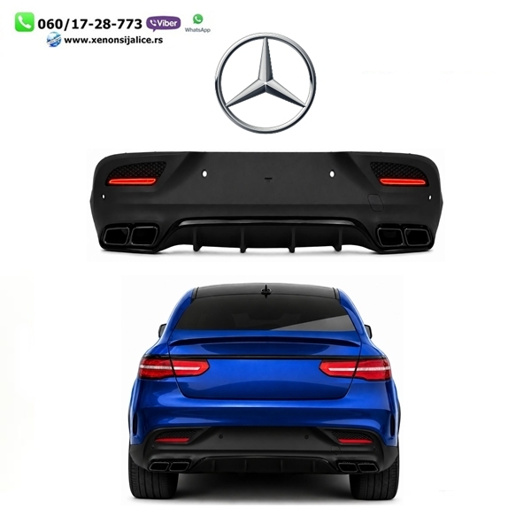 MERCEDES GLE C292 COUPE 15-19 DIFUZOR AMG