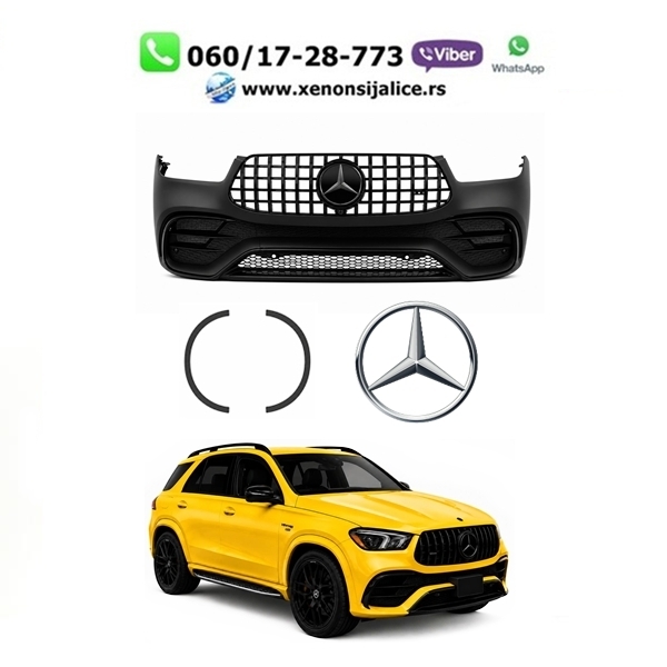 MERCEDES GLE W167 SUV 20-25 BODY KIT AMG PREDNJI