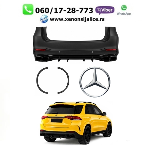 MERCEDES GLE W167 SUV 20-25 BODY KIT AMG ZADNJI
