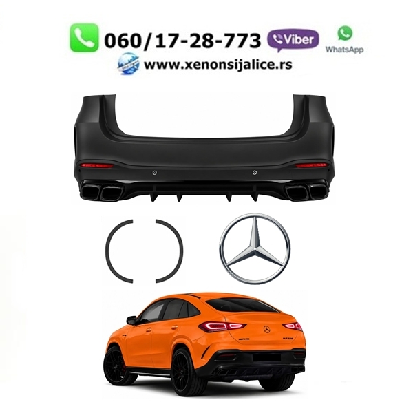 MERCEDES GLE C167 COUPE 20-25 BODY KIT AMG ZADNJI