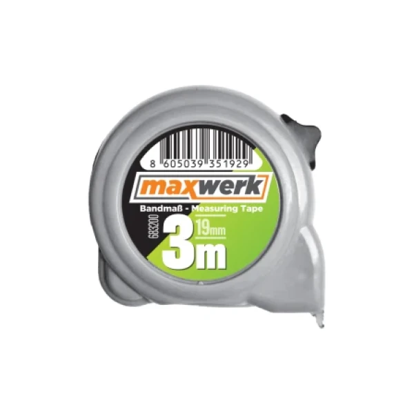 MAXWERK Metar plastični 3m x 19mm