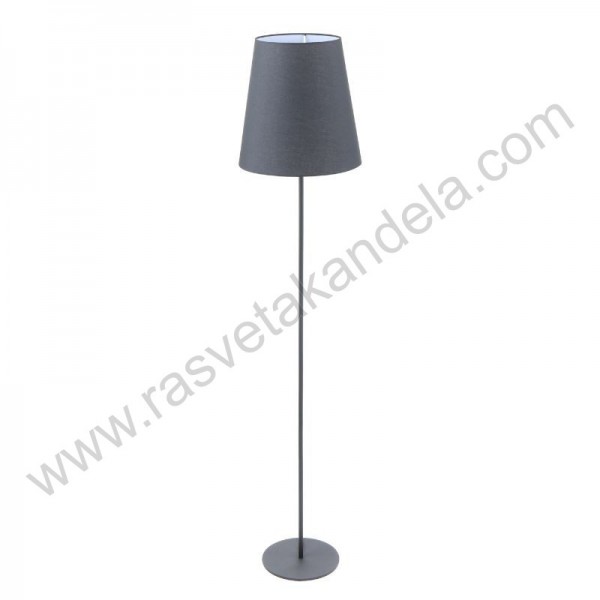 Podna lampa 1xE27 MINA crna