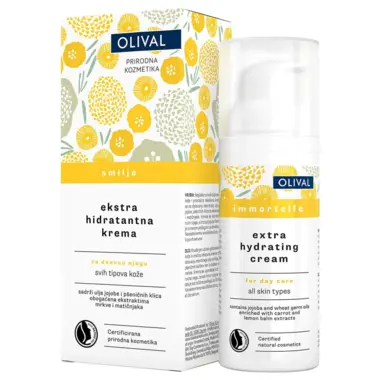 OLIVAL
Hidratantna dnevna krema za lice - smilje 50 ml