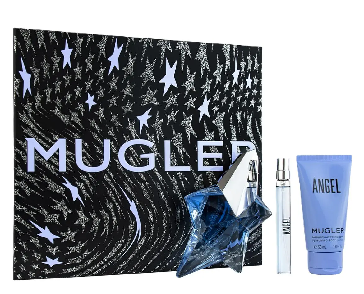 Thierry Mugler Angel Set ( EDP 50ml + BL 50ml + EDP 10ml )