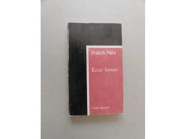 Ecce homo - Fridrih Niče