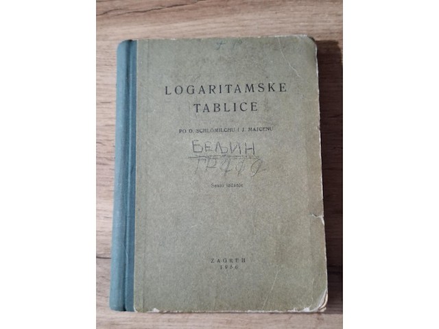 Logaritamske tablice po Schlomilchu i Majcenu