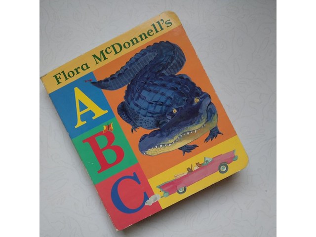 (D) Engleski jezik - Slikovnica - ABC Flora McDonnell`s