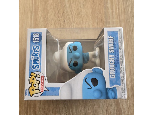 Funko Pop The Smurfs: Grouchy Smurf #1518