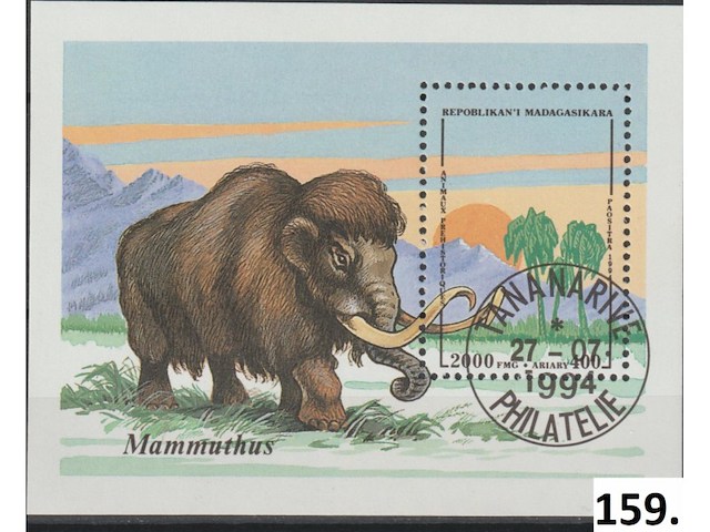 Fauna 159 Mamut blok