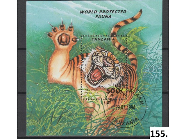 Fauna 155 Tigar blok