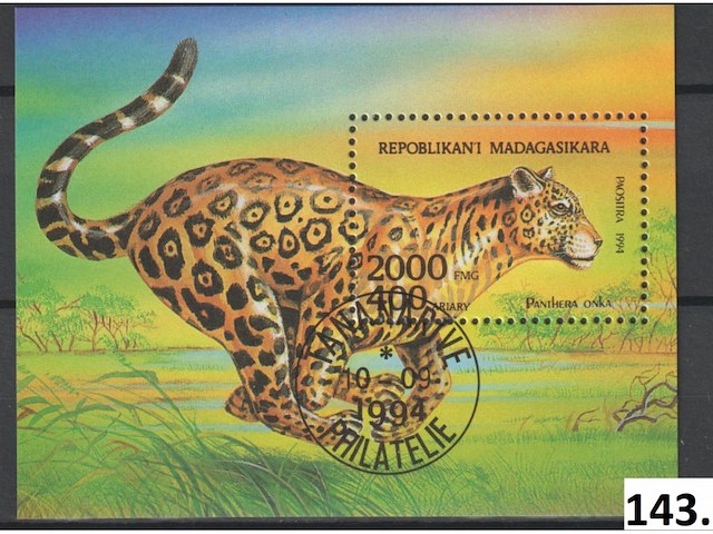 Fauna 143 Tigar blok