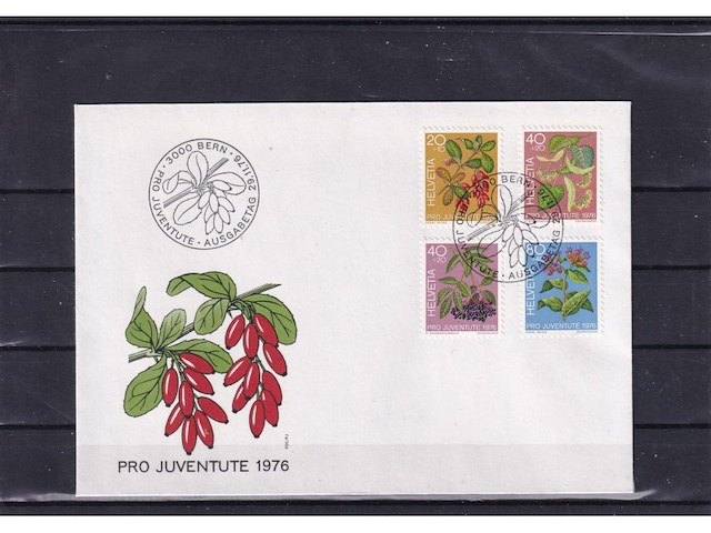 Švajcarska FDC 1976