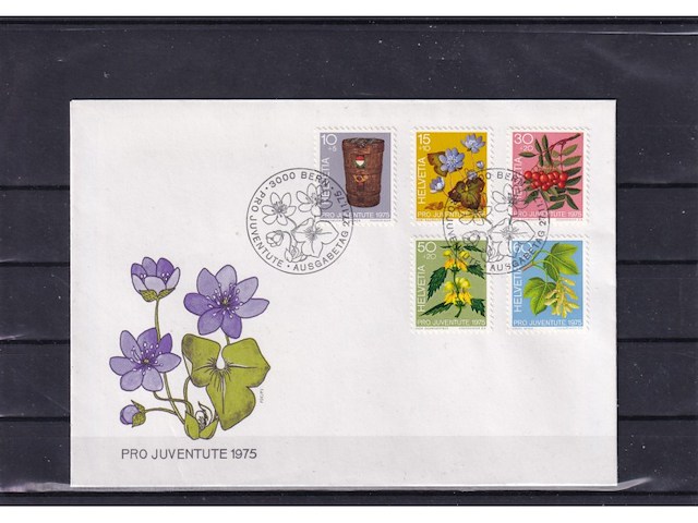 Švajcarska FDC 1975