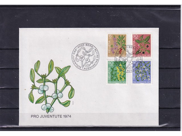 Švajcarska FDC 1974