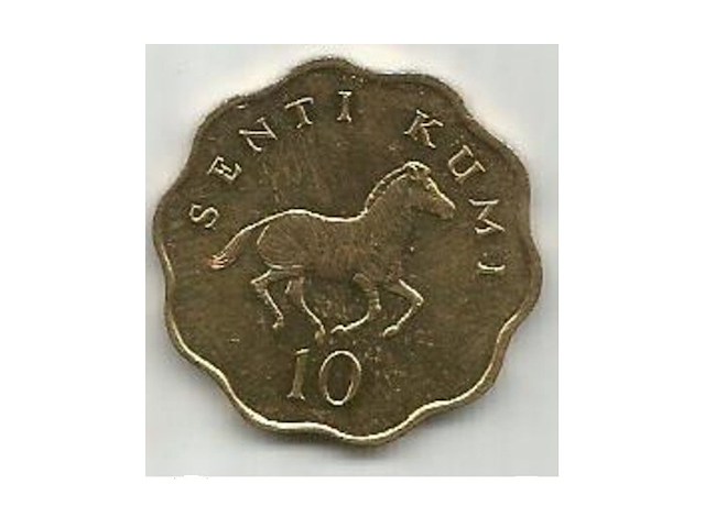 TANZANIA 10 senti 1984 UNC