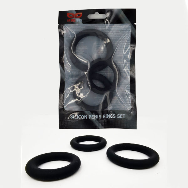Silicone black set 3