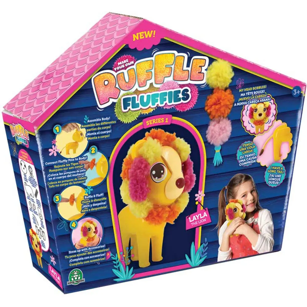 Pompoms Lovers Igračka za devojčice Layla lav