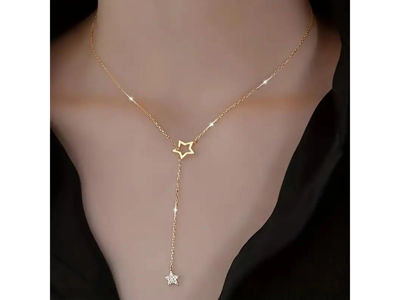 Ogrlica Star Gold NOVO