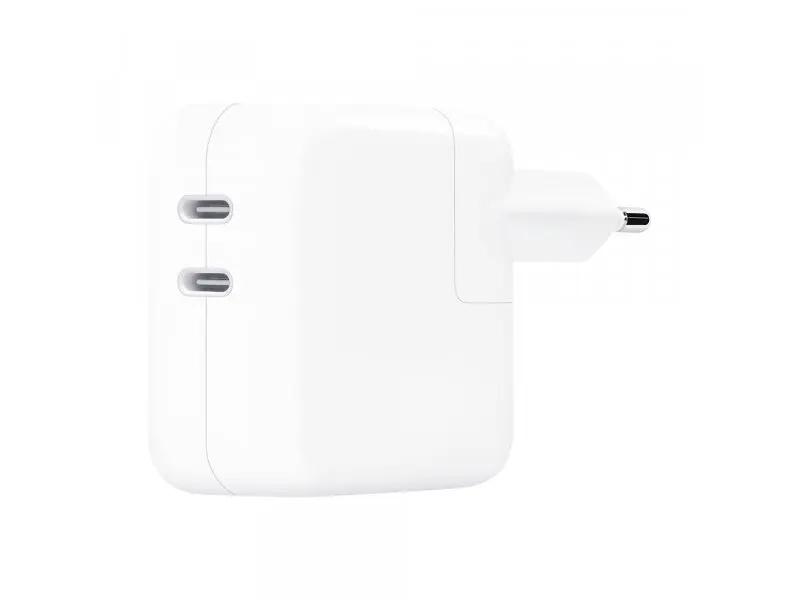APPLE mnwp3zm/a Punjač, Dual, 35W, USB-C, Beli