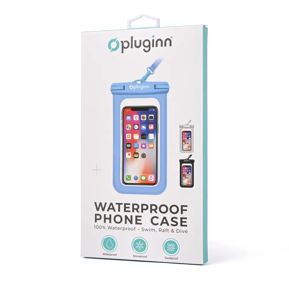Vodootporna maska Pluginn, 7.2", Plava