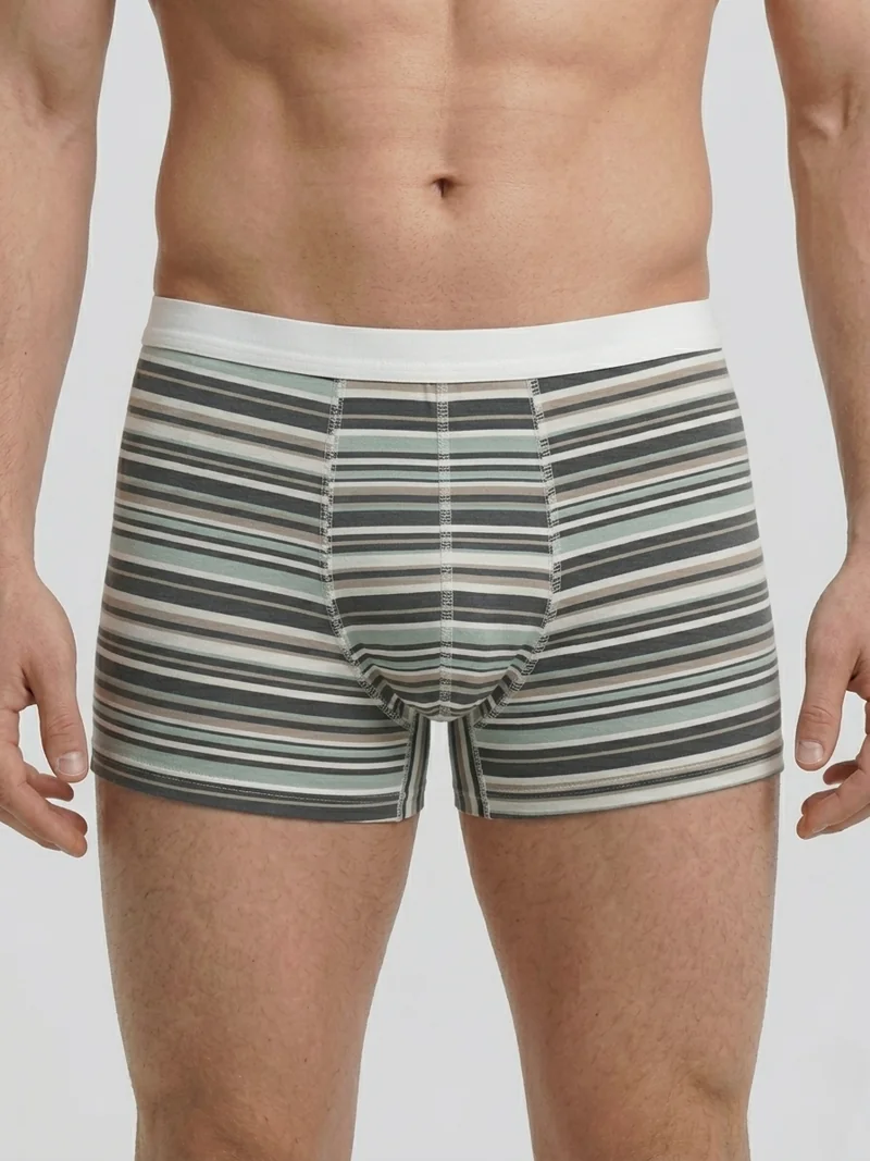 Marco Bokserice Arilje Crno-Bele Pruge | Bear Underwear